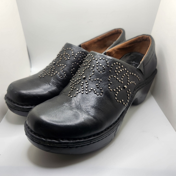 Ariat | Shoes | Ariat 221 Womens Black Leather Strathmore Nurse Clog ...